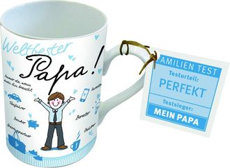 ppd Porzellan Henkelbecher Tasse Weltbester Papa