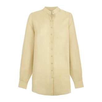 Cortana Raoul- Ramiehemd in Sand - - Blouses & Shirts - Damen - Beige - S