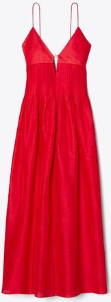 Tory Burch Damen Leinenkleid