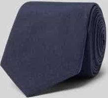 Blick. Krawatte aus Seide in unifarbenem Design (7 cm)