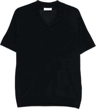 Roberto Collina Homme, Tops, Bleu, Taille: 2XL Polo