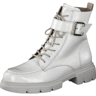 Paul Green Schn&uuml;rstiefelette - - Shoes - Damen - Wei&szlig; - 37 EU