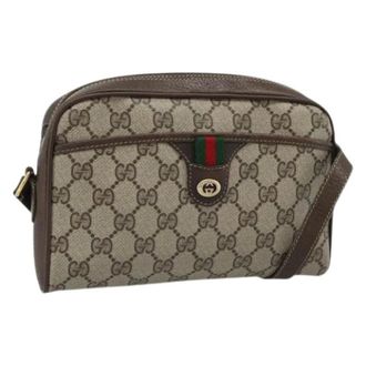 Gucci Sac bandouli&egrave;re vintage doccasion - Femme - Pre-owned - Beige - Taille: ONE Size