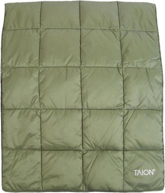 TAION Olive City Down Scarf - - Accessories - Herren - Gr&uuml;n - ONE SIZE
