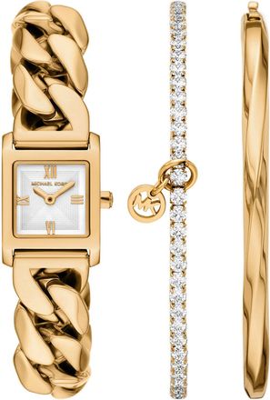 Michael Kors Uhr und Armband Set Michael Kors Georgie Gift Set MK7655SET Goldfarben