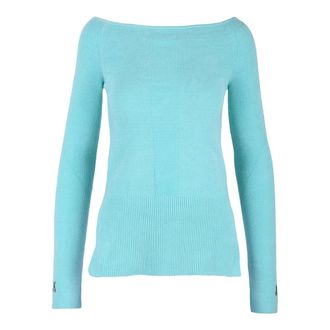 Patrizia Pepe Femme, Pulls, Bleu, Taille: 38 FR Sottogiacca in Ciniglia