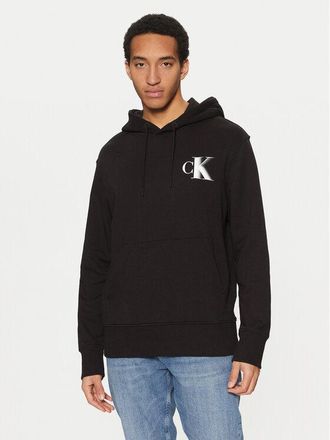 Calvin Klein Jeans Sweatshirt J30J327476 Schwarz Regular Fit