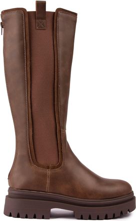 Rocket Dog Damen Drea Mode-Stiefel, braun, 40 EU
