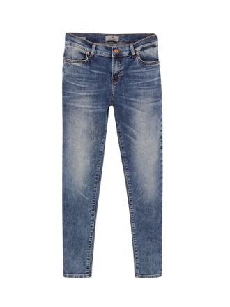 LTB Jeans Jeans Damen Jeans Slim LONIA - Normal Waist Slim-Fit Jeans mit Stretch - LONIA BLAU (Sailor 51787) Jeanshose Blau 32W