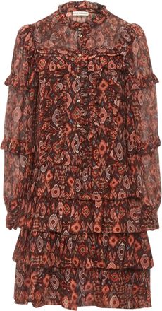 Ulla Johnson Robe Esma Folk Ikat Soie Ulla Johnson