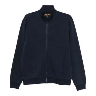 Woolrich Zip-through Sweatshirt - - Sweatshirts & Hoodies - Herren - Blau - L