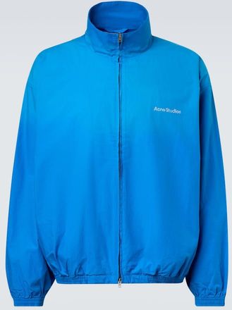 Acne Studios Veste en coton &agrave; logo