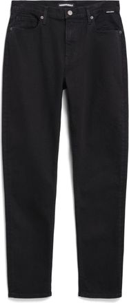 Armedangels Herren Tapered Jeans recycelter Baumwoll Mix Comfort Stretch AARJO TARPA Regular Fit Rinse Black