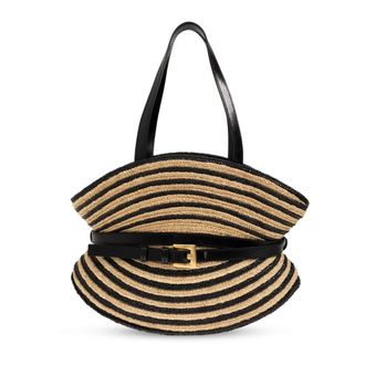 Balmain Femme, Sacs, Beige, Taille: ONE Size Shuffle Medium Bag