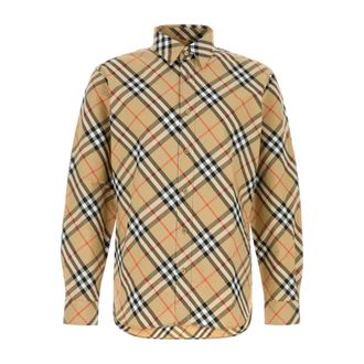 Burberry Popeline-Hemd mit Karomuster - - Shirts - Herren - Mehrfarbig - XL