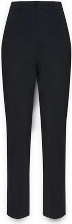 Elena Miro Femme, Pantalons, Noir, Taille: 56 FR Pantalon Chino en Jersey