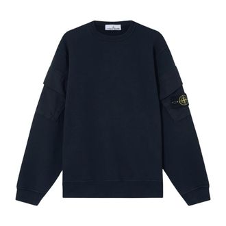 Stone Island Herren, Sweatshirts & Hoodies, Blau, MGr&ouml;&szlig;e