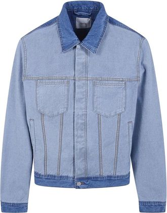 Arte Homme, Vestes, Bleu, Taille: L Veste en jean Inside/Out