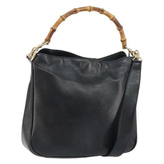 Gucci Sac bandouli&egrave;re vintage Pre-owned - Femme - Pre-owned - Noir - Taille: ONE Size