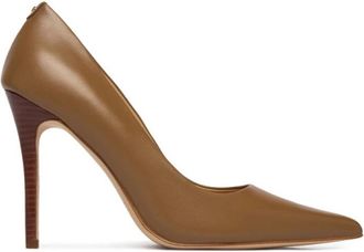 Michael Kors Femme, Chaussures, Brun, Taille: 37 1/2 EU Elyse Leather Pump