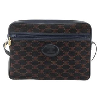 Celine Sac bandouli&egrave;re vintage Pre-owned - Femme - Pre-owned - Bleu - Taille: ONE Size