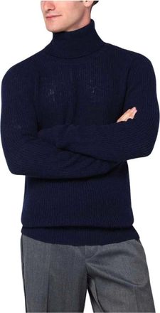 Dries Van Noten Herren, Strickwaren, Blau, LGröße