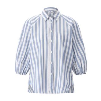 Caliban Gestreiftes Baumwollhemd - - Blouses & Shirts - Damen - Mehrfarbig - S
