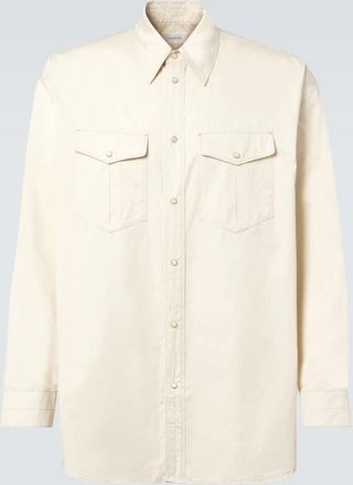Christophe Lemaire Chemise western en coton