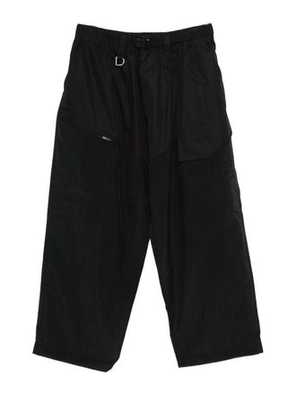 Yohji Yamamoto Pantalons D&eacute;contract&eacute;s - Noir