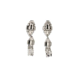 Alessandra Rich Womens Silver Metal Earrings