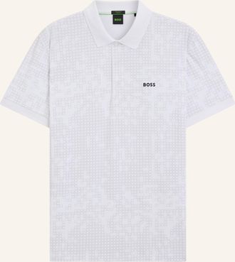HUGO BOSS Poloshirt Polo Ao Zone Regular Fit weiss