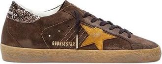 Golden Goose Baskets basses Super Star &agrave; &eacute;toile en cuir su&eacute;d&eacute;