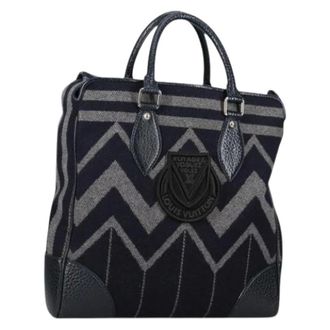 Louis Vuitton Pre-owned Laine sacs-louis-vuitton - Femme - Pre-owned - Bleu - Taille: ONE Size