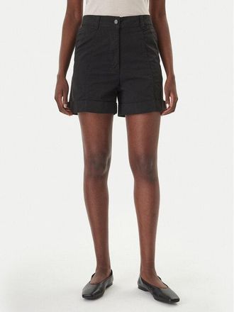 HUGO BOSS Stoffshorts C_Tanessa-D 50556391 Schwarz Regular Fit