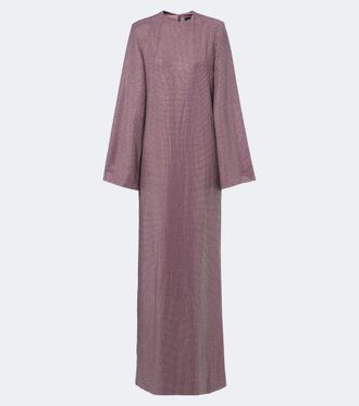Solace London Verzierte Robe Delano aus Cr&ecirc;pe