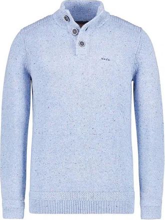 N.Z.A. Herren Troyer blau unifarben