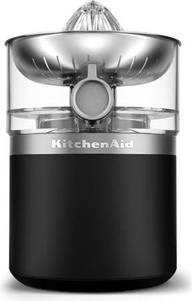 KitchenAid Go Cordless 5KCJR160OB Zitruspresse, Akkubetriebener Entsafter (ohne Akku), Ein-Knopf-Bedienung, Fruchtfleisch-Filter, 500 ml Saftbeh&auml;lter mit Deckel,