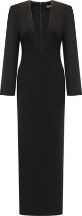 Solace London Femme, Robes, Noir, Taille: 38 FR Long Fitted Dress