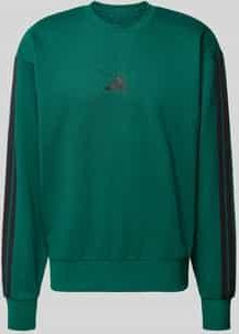 adidas Sweatshirt mit Logo und Rundhalsausschnitt