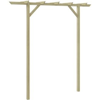 vidaXL Pergola de jardin 205 x 40 x 203 cm Bois Vidaxl