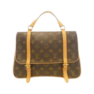 Louis Vuitton Sac &agrave; main vintage en toile Pre-owned - Femme - Pre-owned - Brun - Taille: ONE Size