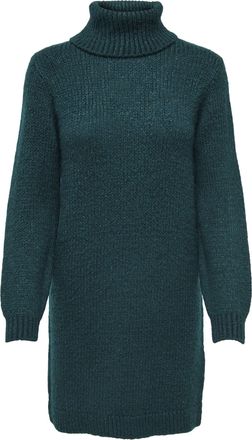Jacqueline de Yong Womens JDYDINEA L/S SOLID Rollneck DRE KNT NOOS Kleid, Deep Teal, M