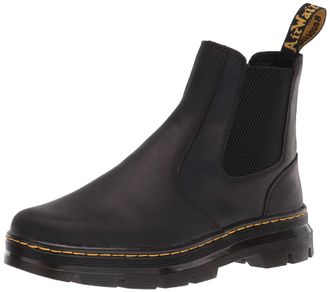 Dr. Martens Unisex Kinder Chelsea Boot Springerstiefel, Black Wyoming, 39 EU