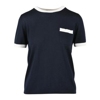 Max Mara Egidio T-Shirt - - Knitwear - Damen - Blau - S