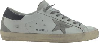 Golden Goose Goatskin with Suede Inserts Sneaker - White