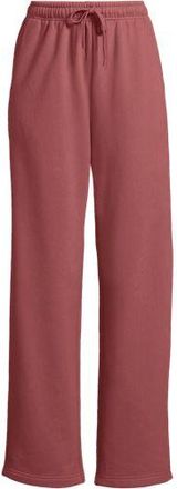 Lands End Jogginghose mit geradem Bein SERIOUS SWEATS, Damen, Gr&ouml;&szlig;e:36-38 regular, Rot, Baumwoll-Mischung/Polyester-Mischung, by Lands End