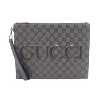 Gucci Pre-owned Sac pochette vintage en toile - Homme - Pre-owned - Noir - Taille: ONE Size