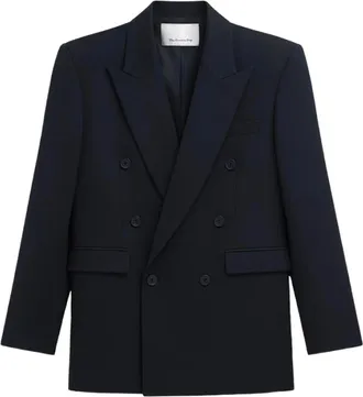 Frankie Shop Femme, Vestes, Bleu, Taille: 36 FR Blazer crois&eacute;