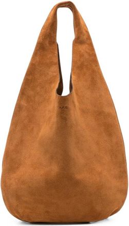 A.P.C. A. p.c. Le Neige Suede Shoulder Bag