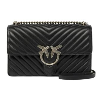 Pinko Schwarze Taschen f&uuml;r stilvolle Outfits - - Bags - Damen - Schwarzk - ONE SIZE
